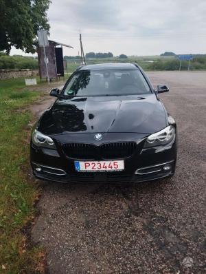 Melns BMW 535 2014 Marijampole, ar dzinēja tilpumu 2.99 L un nobraukumu 227 tūkst. km par 8800 €, foto  vietnē AUTOMOTO.COM.LV