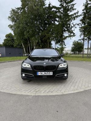 Melns BMW 535 2014 Viļņa, ar dzinēja tilpumu 2.99 L un nobraukumu 221 tūkst. km par 12990 €, foto  vietnē AUTOMOTO.COM.LV