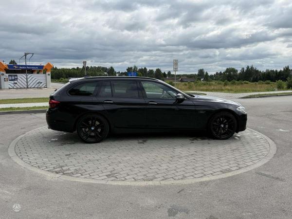 Black BMW 535 2014 in Vilnius, with an engine capacity of 2.99 L and mileage of 221 thousand km for 12990 €, photo 8 on AUTOMOTO.COM.LV