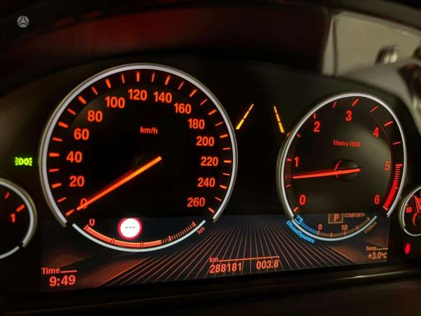 Melns BMW 535 2014 Marijampole, ar dzinēja tilpumu 2.99 L un nobraukumu 289 tūkst. km par 10999 €, foto 3 vietnē AUTOMOTO.COM.LV