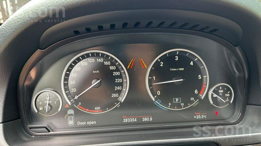 Melns BMW 535 2014 Rīga, ar dzinēja tilpumu 3.00 L un nobraukumu 284 tūkst. km par 15000 €, foto 17 vietnē AUTOMOTO.COM.LV