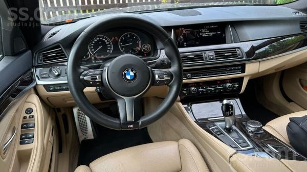 Melns BMW 535 2014 Rīga, ar dzinēja tilpumu 3.00 L un nobraukumu 284 tūkst. km par 15000 €, foto 9 vietnē AUTOMOTO.COM.LV