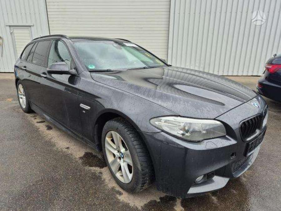 Black BMW 535 2014 in Mazeikiai, with an engine capacity of 2.99 L and mileage of 207 thousand km for 12500 €, photo 1 on AUTOMOTO.COM.LV