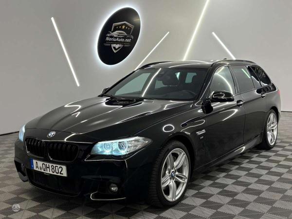 Black BMW 535 2014 in Marijampole, with an engine capacity of 2.99 L and mileage of 268 thousand km for 12999 €, photo 5 on AUTOMOTO.COM.LV