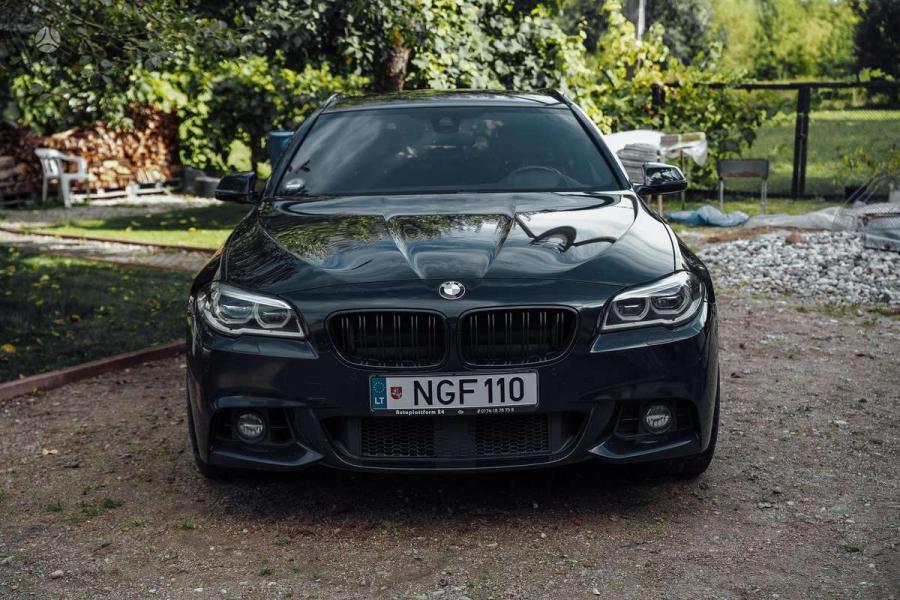 Melns BMW 535 2014 Kauņa, ar dzinēja tilpumu 2.99 L un nobraukumu 265 tūkst. km par 6500 €, foto 1 vietnē AUTOMOTO.COM.LV