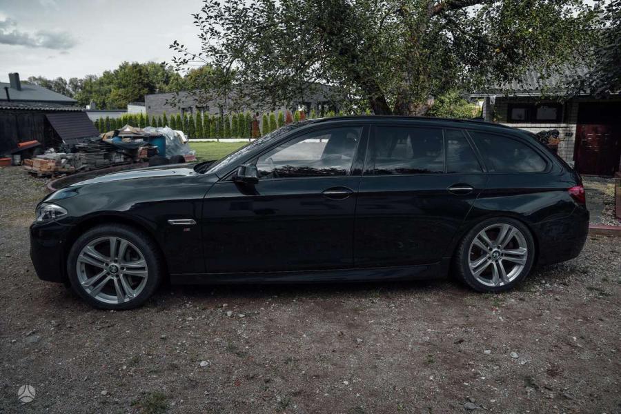 Melns BMW 535 2014 Kauņa, ar dzinēja tilpumu 2.99 L un nobraukumu 265 tūkst. km par 6500 €, foto 4 vietnē AUTOMOTO.COM.LV