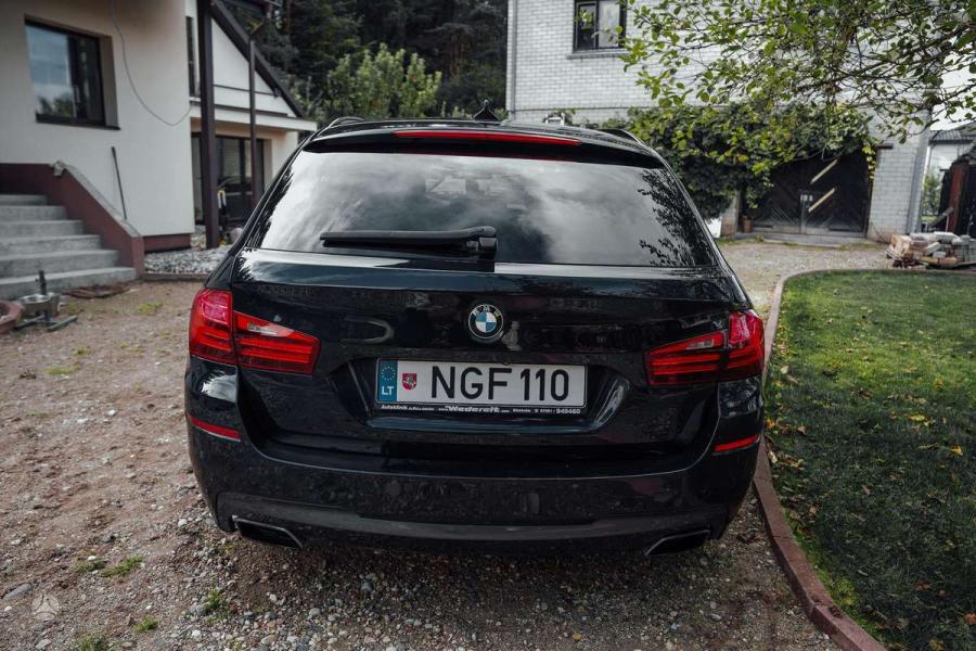 Melns BMW 535 2014 Kauņa, ar dzinēja tilpumu 2.99 L un nobraukumu 265 tūkst. km par 6500 €, foto 6 vietnē AUTOMOTO.COM.LV