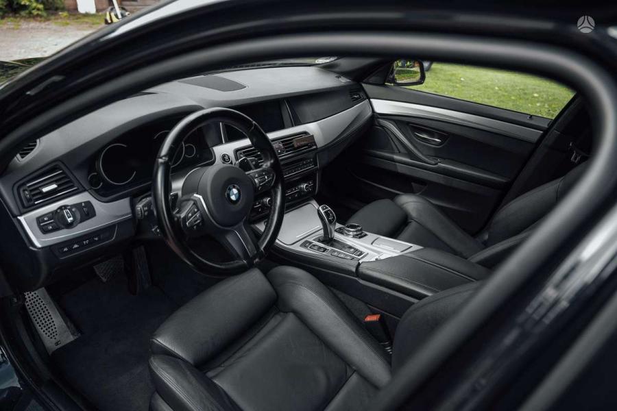 Melns BMW 535 2014 Kauņa, ar dzinēja tilpumu 2.99 L un nobraukumu 265 tūkst. km par 6500 €, foto 10 vietnē AUTOMOTO.COM.LV