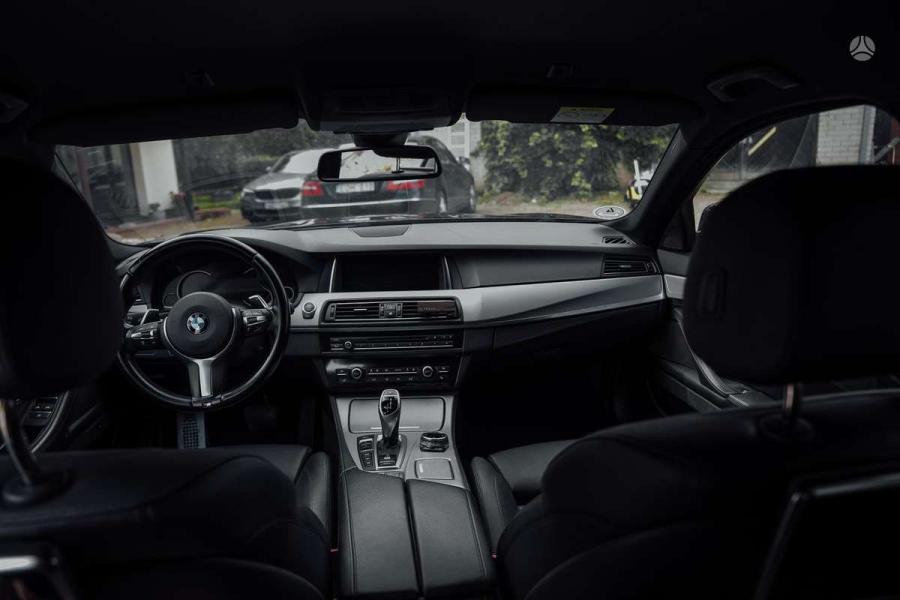 Melns BMW 535 2014 Kauņa, ar dzinēja tilpumu 2.99 L un nobraukumu 265 tūkst. km par 6500 €, foto 12 vietnē AUTOMOTO.COM.LV