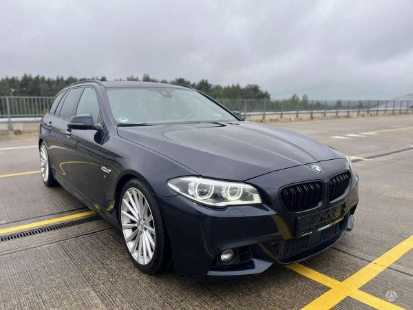 Melns BMW 535 2014 Viļņa, ar dzinēja tilpumu 2.99 L un nobraukumu 258 tūkst. km par 11999 €, foto 1 vietnē AUTOMOTO.COM.LV