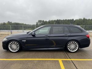 Black BMW 535 2014 in Vilnius, with an engine capacity of 2.99 L and mileage of 258 thousand km for 11999 €, photo 5 on AUTOMOTO.COM.LV