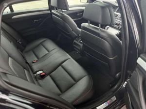 Black BMW 535 2014 in Vilnius, with an engine capacity of 2.99 L and mileage of 258 thousand km for 11999 €, photo 15 on AUTOMOTO.COM.LV