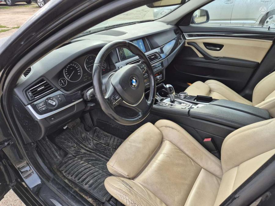 Melns BMW 535 2014 Utena, ar dzinēja tilpumu 2.99 L un nobraukumu 352 tūkst. km par 5990 €, foto 8 vietnē AUTOMOTO.COM.LV