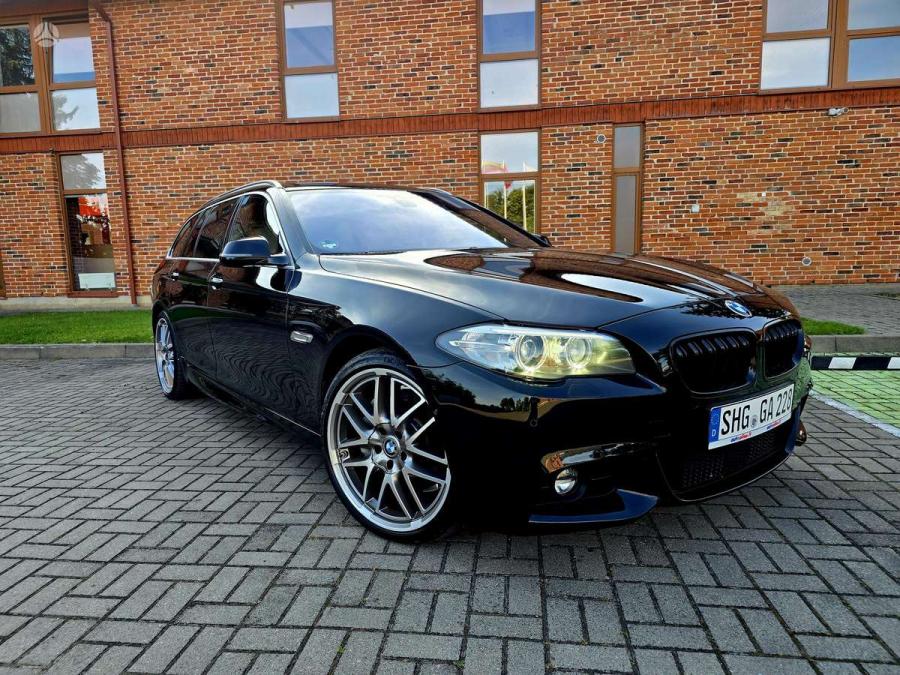 Melns BMW 535 2014 Marijampole, ar dzinēja tilpumu 3.00 L un nobraukumu 180 tūkst. km par 12900 €, foto 1 vietnē AUTOMOTO.COM.LV