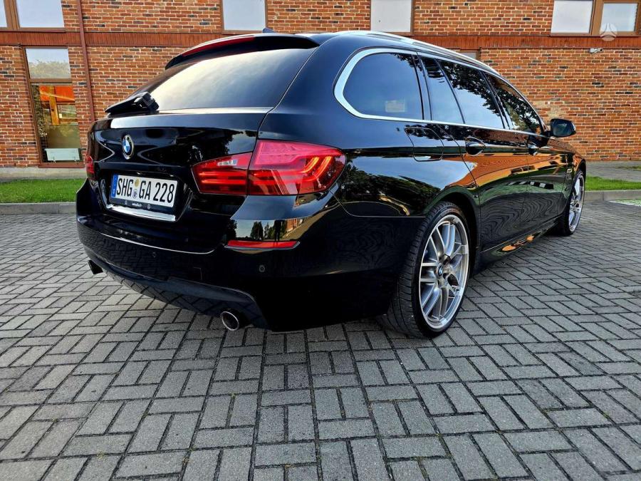 Melns BMW 535 2014 Marijampole, ar dzinēja tilpumu 3.00 L un nobraukumu 180 tūkst. km par 12900 €, foto 8 vietnē AUTOMOTO.COM.LV