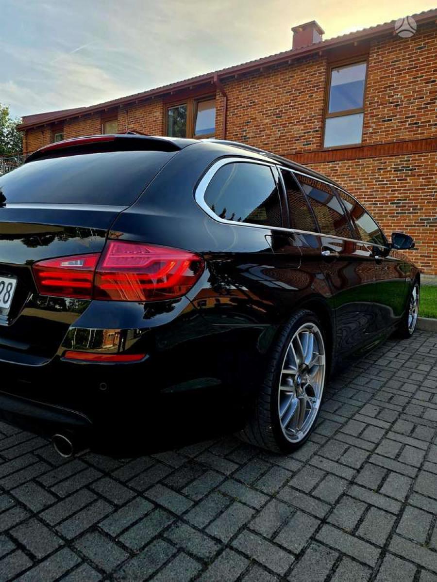 Melns BMW 535 2014 Marijampole, ar dzinēja tilpumu 3.00 L un nobraukumu 180 tūkst. km par 12900 €, foto 13 vietnē AUTOMOTO.COM.LV