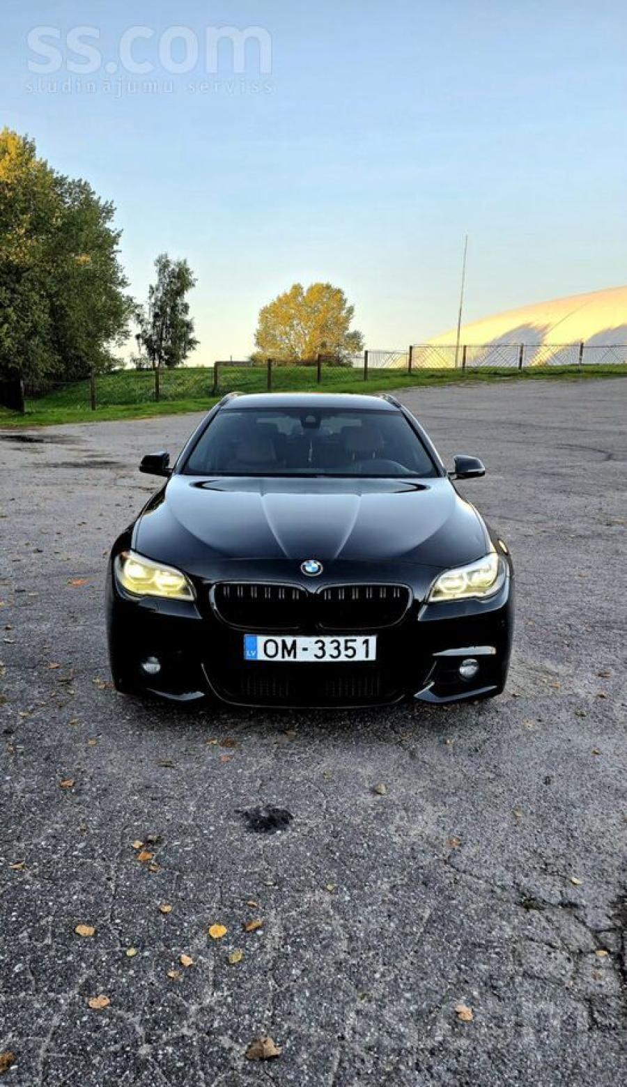 Black BMW 535 2014 in Liepaja, with an engine capacity of 3.00 L and mileage of 304 thousand km for 14000 €, photo 3 on AUTOMOTO.COM.LV