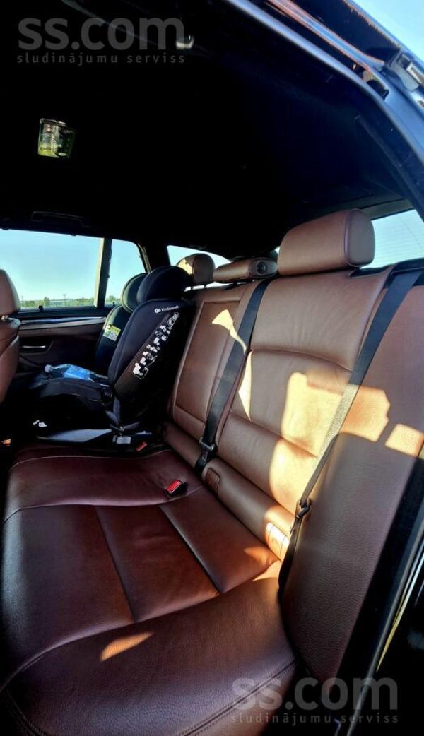 Melns BMW 535 2014 Liepāja, ar dzinēja tilpumu 3.00 L un nobraukumu 304 tūkst. km par 14000 €, foto 8 vietnē AUTOMOTO.COM.LV