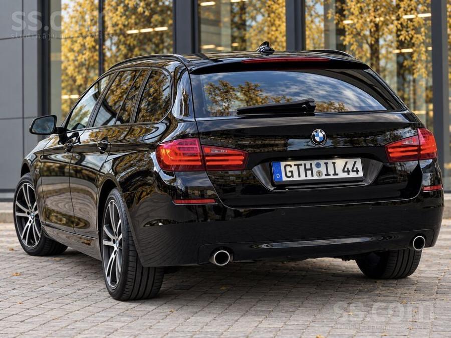 Melns BMW 535 2014 Rīga, ar dzinēja tilpumu 3.00 L un nobraukumu 288 tūkst. km par 12400 €, foto 5 vietnē AUTOMOTO.COM.LV