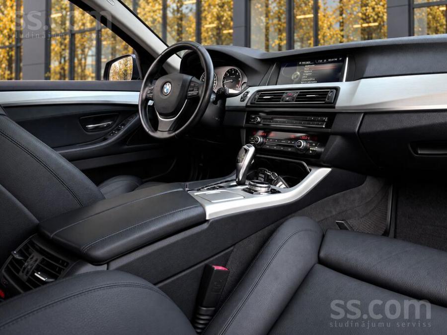 Melns BMW 535 2014 Rīga, ar dzinēja tilpumu 3.00 L un nobraukumu 288 tūkst. km par 12400 €, foto 7 vietnē AUTOMOTO.COM.LV