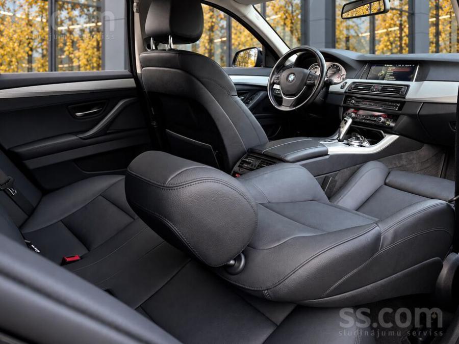 Melns BMW 535 2014 Rīga, ar dzinēja tilpumu 3.00 L un nobraukumu 288 tūkst. km par 12400 €, foto 8 vietnē AUTOMOTO.COM.LV