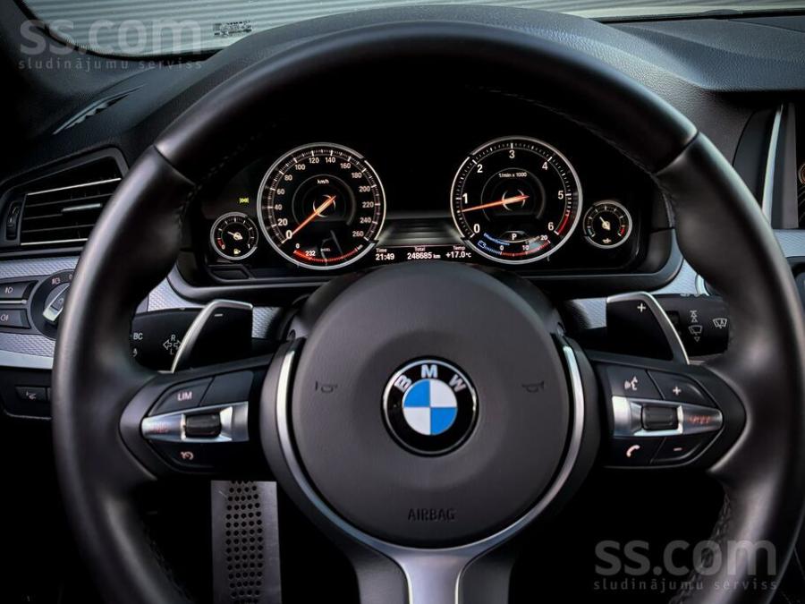 Melns BMW 535 2015 Rīga, ar dzinēja tilpumu 3.00 L un nobraukumu 249 tūkst. km par 8790 €, foto 11 vietnē AUTOMOTO.COM.LV