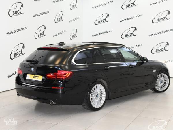 Black BMW 535 2015 in Avizieniai, with an engine capacity of 3.00 L and mileage of 330 thousand km for 12900 €, photo 2 on AUTOMOTO.COM.LV