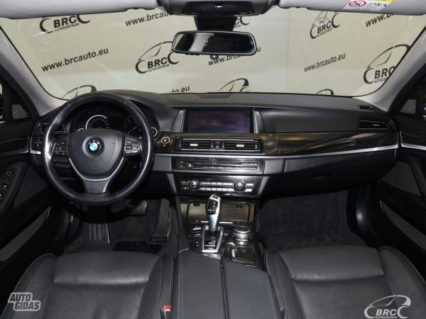 Black BMW 535 2015 in Avizieniai, with an engine capacity of 3.00 L and mileage of 330 thousand km for 12900 €, photo 3 on AUTOMOTO.COM.LV