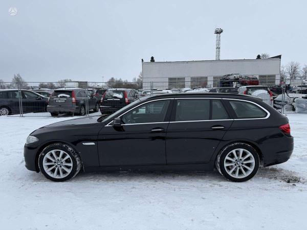 Black BMW 535 2015 in Marijampole, with an engine capacity of 2.99 L and mileage of 260 thousand km for 14300 €, photo 2 on AUTOMOTO.COM.LV