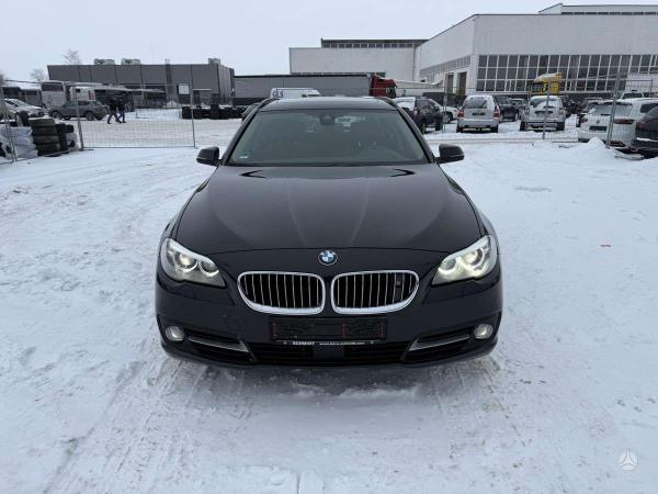 Black BMW 535 2015 in Marijampole, with an engine capacity of 2.99 L and mileage of 260 thousand km for 14300 €, photo 4 on AUTOMOTO.COM.LV