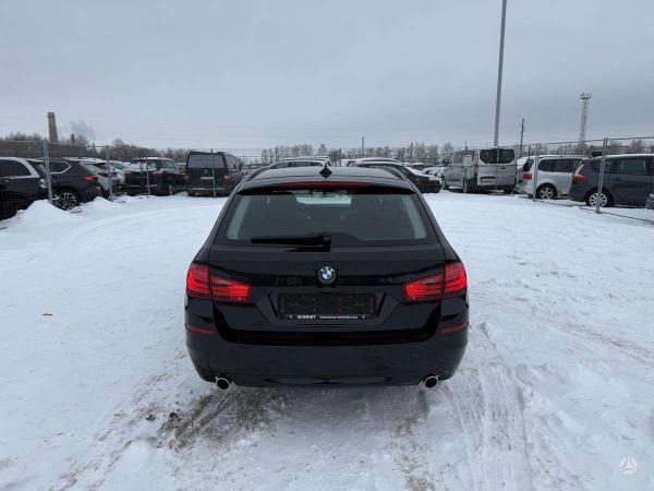 Black BMW 535 2015 in Marijampole, with an engine capacity of 2.99 L and mileage of 260 thousand km for 14300 €, photo 5 on AUTOMOTO.COM.LV
