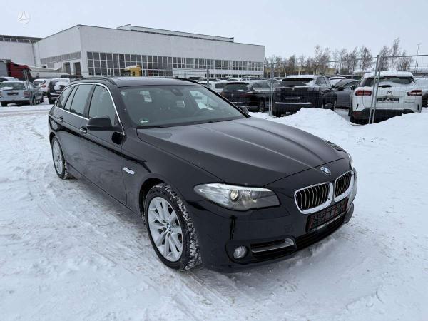 Black BMW 535 2015 in Marijampole, with an engine capacity of 2.99 L and mileage of 260 thousand km for 14300 €, photo 6 on AUTOMOTO.COM.LV