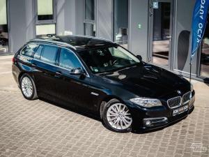 Black BMW 535 2015 in Marijampole, with an engine capacity of 3.00 L and mileage of 337 thousand km for 10650 €, photo 4 on AUTOMOTO.COM.LV