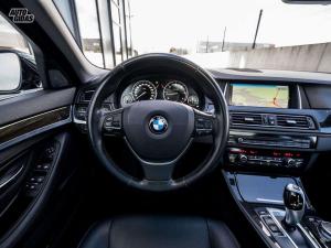Black BMW 535 2015 in Marijampole, with an engine capacity of 3.00 L and mileage of 337 thousand km for 10650 €, photo 15 on AUTOMOTO.COM.LV