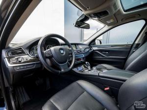 Black BMW 535 2015 in Marijampole, with an engine capacity of 3.00 L and mileage of 337 thousand km for 10650 €, photo 20 on AUTOMOTO.COM.LV