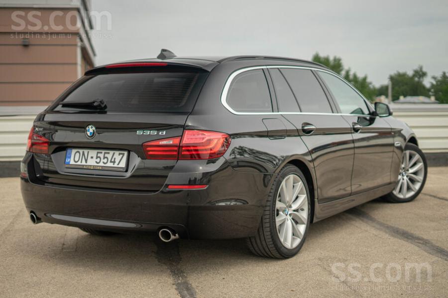 Melns BMW 535 2015 Rīga, ar dzinēja tilpumu 3.00 L un nobraukumu 280 tūkst. km par 12990 €, foto 6 vietnē AUTOMOTO.COM.LV