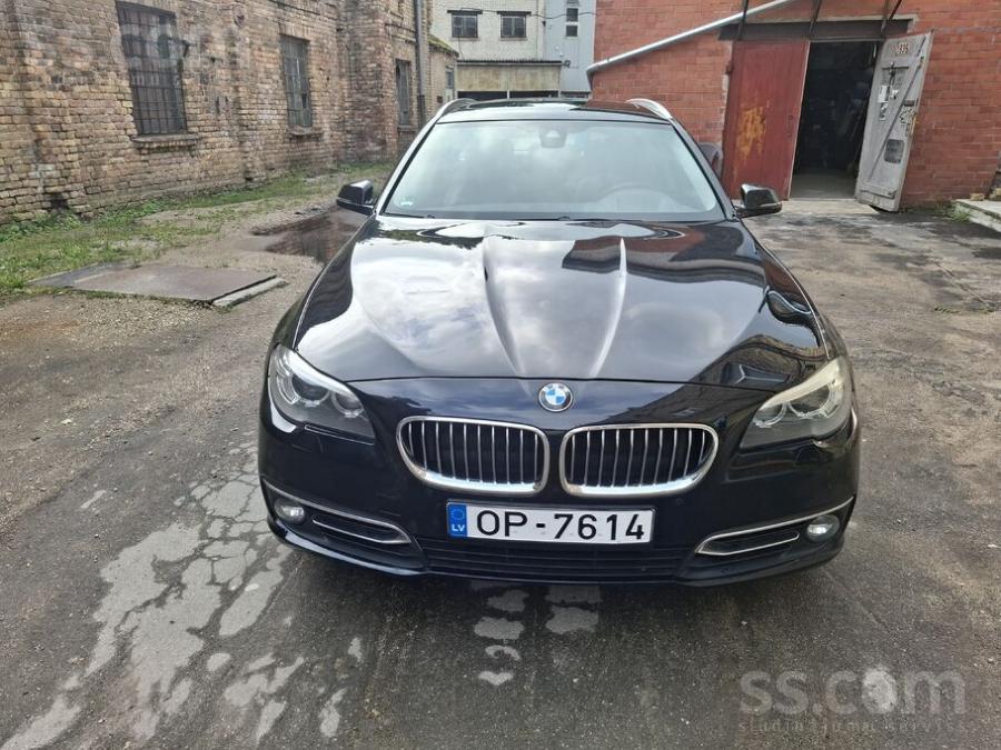 Черный БМВ 535 2015 в Рига, объемом двигателя 3.00 л и пробегом 338 тыс. км за 12500 €, фото 1 на AUTOMOTO.COM.LV