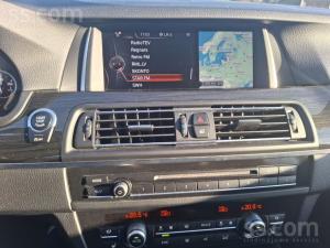 Black BMW 535 2015 in Riga, with an engine capacity of 3.00 L and mileage of 0 thousand km for 11850 €, photo 11 on AUTOMOTO.COM.LV