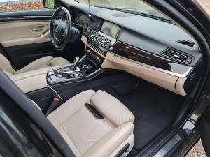 Black BMW 535 2016 in Klaipeda, with an engine capacity of 2.99 L and mileage of 275 thousand km for 13000 €, photo 9 on AUTOMOTO.COM.LV