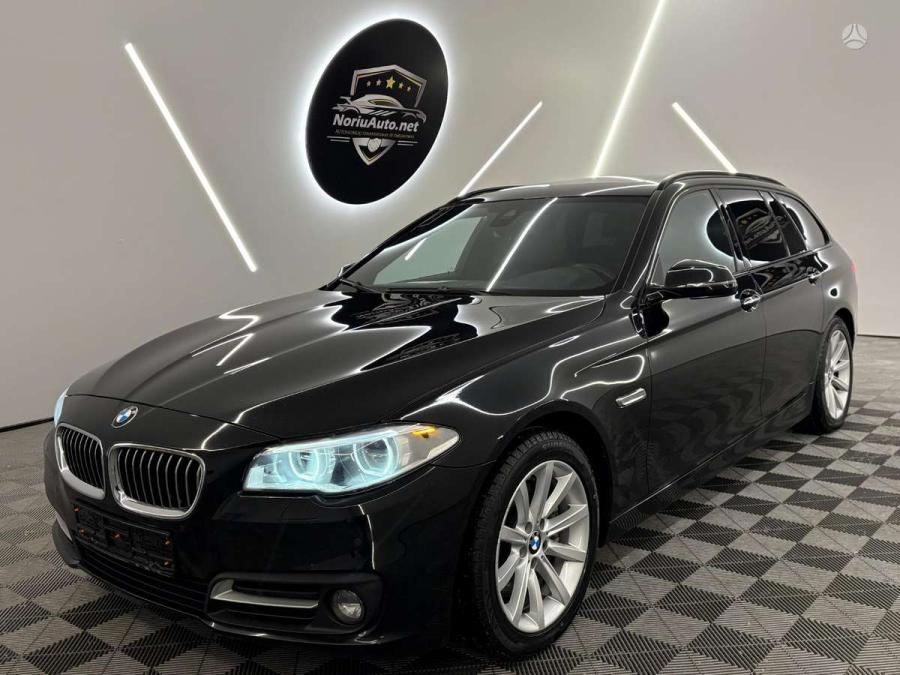 Black BMW 535 2016 in Marijampole, with an engine capacity of 2.99 L and mileage of 245 thousand km for 13850 €, photo 30 on AUTOMOTO.COM.LV