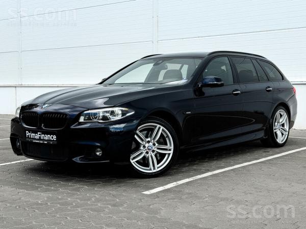 Black BMW 535 2017 in Riga, with an engine capacity of 3.00 L and mileage of 0 thousand km for 17490 €, photo 1 on AUTOMOTO.COM.LV