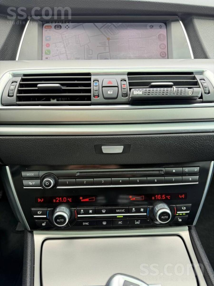Blue BMW 535 2014 in Liepaja, with an engine capacity of 3.00 L and mileage of 240 thousand km for 15400 €, photo 10 on AUTOMOTO.COM.LV