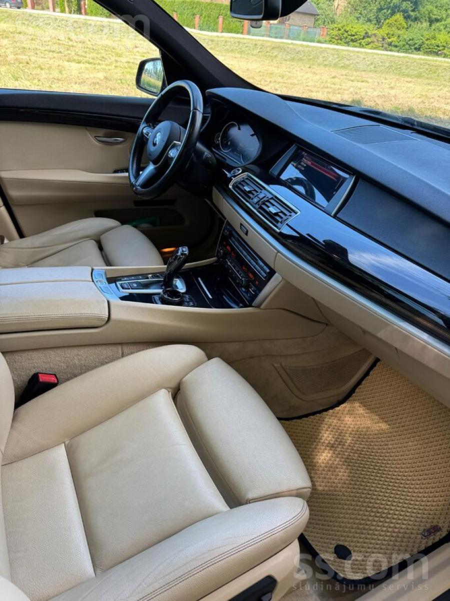 Blue BMW 535 2015 in Riga, with an engine capacity of 3.00 L and mileage of 198 thousand km for 14990 €, photo 11 on AUTOMOTO.COM.LV