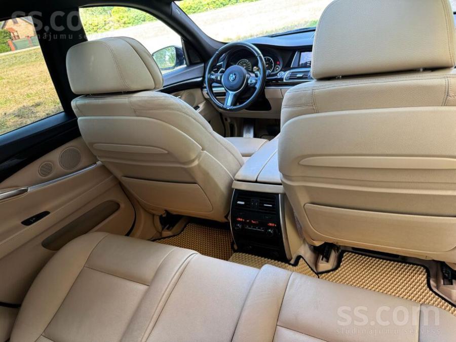 Blue BMW 535 2015 in Riga, with an engine capacity of 3.00 L and mileage of 198 thousand km for 14990 €, photo 19 on AUTOMOTO.COM.LV