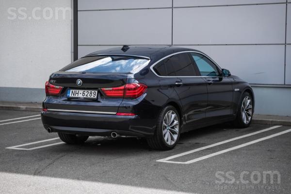 Blue BMW 535 2016 in Riga, with an engine capacity of 3.00 L and mileage of 282 thousand km for 13950 €, photo 4 on AUTOMOTO.COM.LV