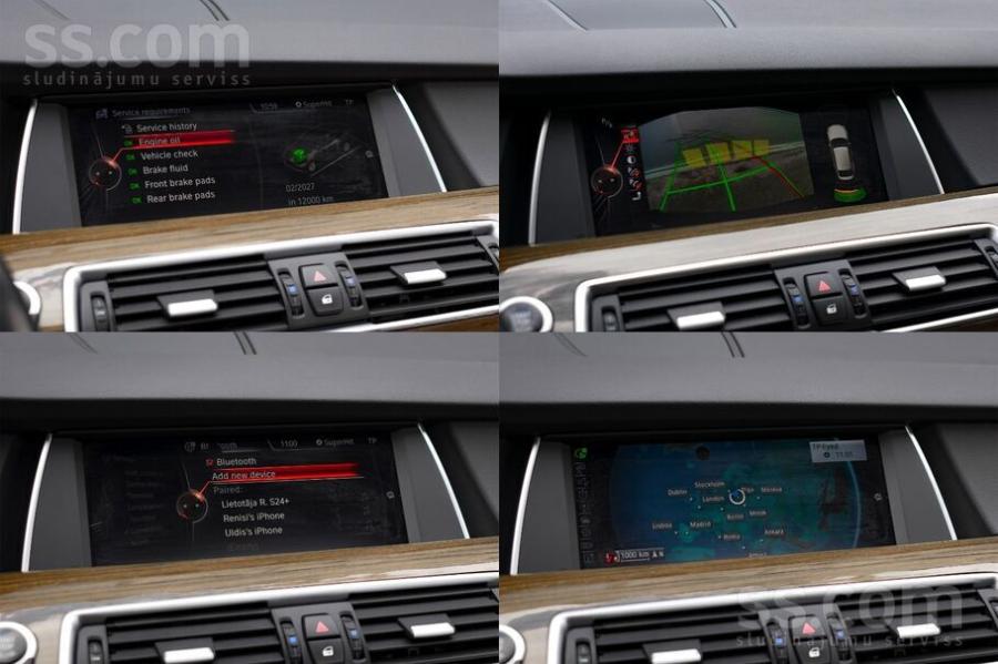 Blue BMW 535 2016 in Riga, with an engine capacity of 3.00 L and mileage of 282 thousand km for 13950 €, photo 29 on AUTOMOTO.COM.LV