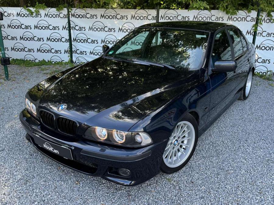 Blue BMW 535 1999 in Vilnius, with an engine capacity of 3.50 L and mileage of 254 thousand km for 6900 €, photo 3 on AUTOMOTO.COM.LV