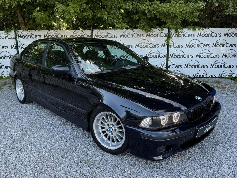 Blue BMW 535 1999 in Vilnius, with an engine capacity of 3.50 L and mileage of 254 thousand km for 6900 €, photo 4 on AUTOMOTO.COM.LV