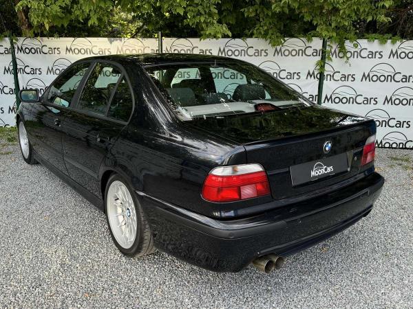 Blue BMW 535 1999 in Vilnius, with an engine capacity of 3.50 L and mileage of 254 thousand km for 6900 €, photo 8 on AUTOMOTO.COM.LV