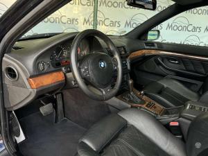 Blue BMW 535 1999 in Vilnius, with an engine capacity of 3.50 L and mileage of 254 thousand km for 6900 €, photo 10 on AUTOMOTO.COM.LV